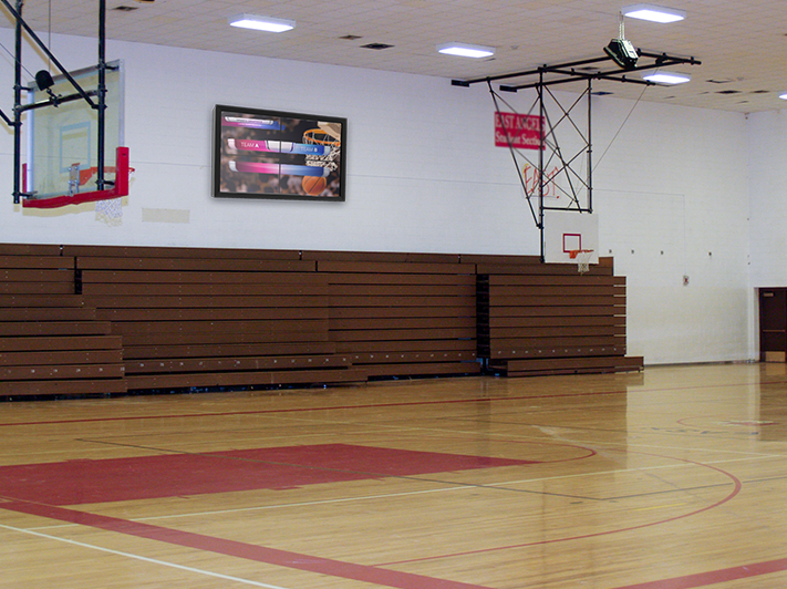 TVs for School Gyms: 4 Uses Plus Digital Display Enclosure Solutions ...