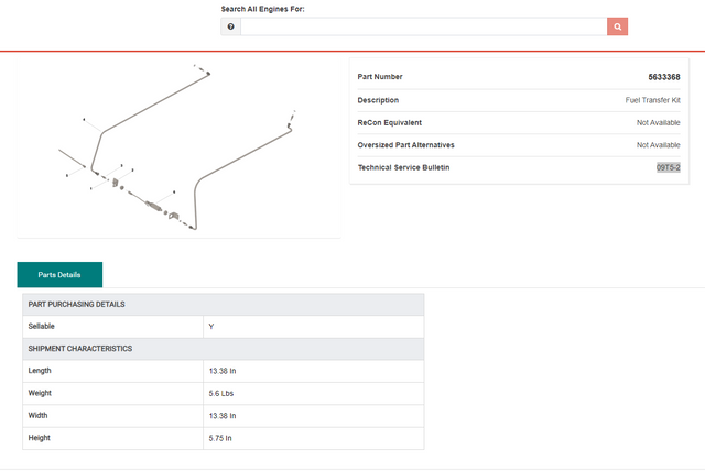 5633368 REPLACED 4955799 PUMP,FUEL LIFTING - Reliable Industries