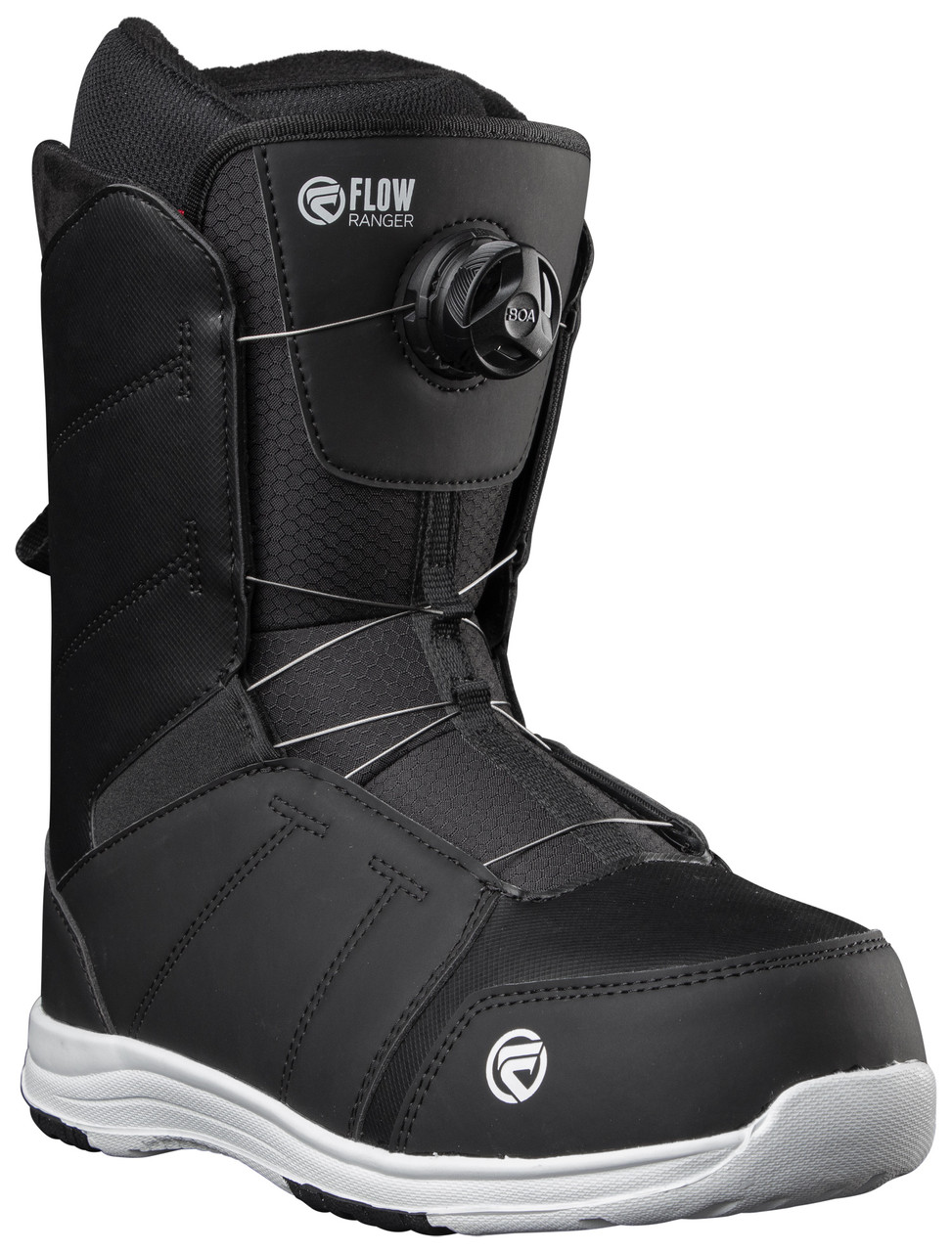 Flow Ranger BOA Men's Snowboard Boots Black - SNS Boards - Snowboards N ...