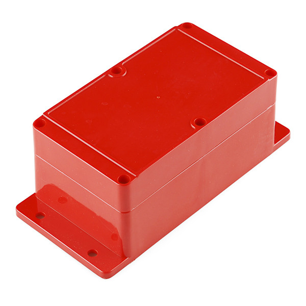 Enclosure - Flanged (Red) - CRCibernética