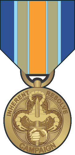 Operation Inherent Resolve Campaign Medal Decal - Submarine Gear