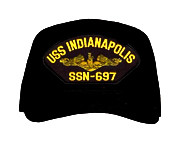 USS Indianapolis SSN-697 (Gold Dolphins) Submarine Officers Direct ...