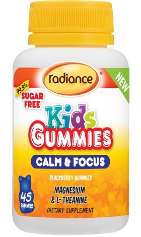 NEW into Store - Radiance Kid's Gummies Calm & Focus - NZ Online Pharmacy