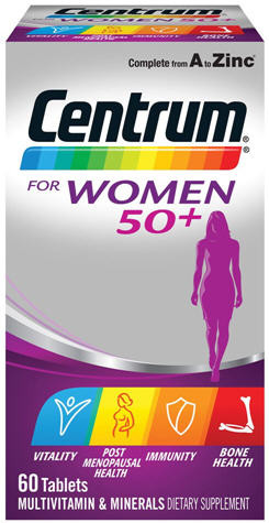 Centrum for Women 50+ Tablets 60