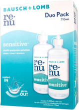 Renu Sensitive Multi Purpose Solution Duo Pack 710ml