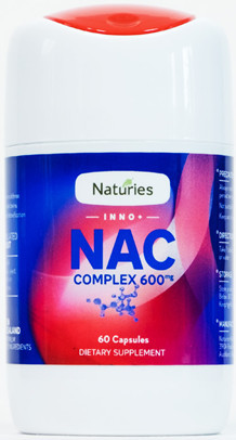Naturies NAC N-Acetyl-Cysteine 600mg Tablets 60