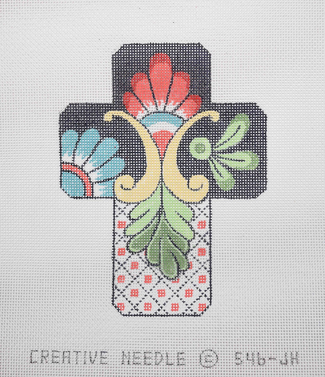 Hand-Painted Needlepoint Canvas - Creative Needle - 546-JH - Talavera ...