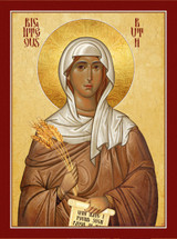 Icon of St. Rachel the Righteous - (1RA23) - Uncut Mountain Supply