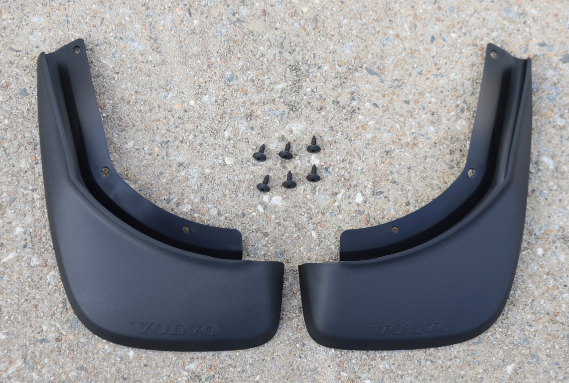 Volvo XC60 Rear Mud Flaps (OEM Kit) | 2014 2015 2016 2017