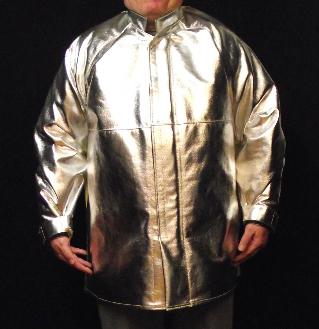 Aluminized Carbon Kevlar® with Kevlar® Twill back Coat - Silver Needle ... Aluminized Carbon Kevlar® with Kevlar® Twill back Coat - Silver Needle ...
