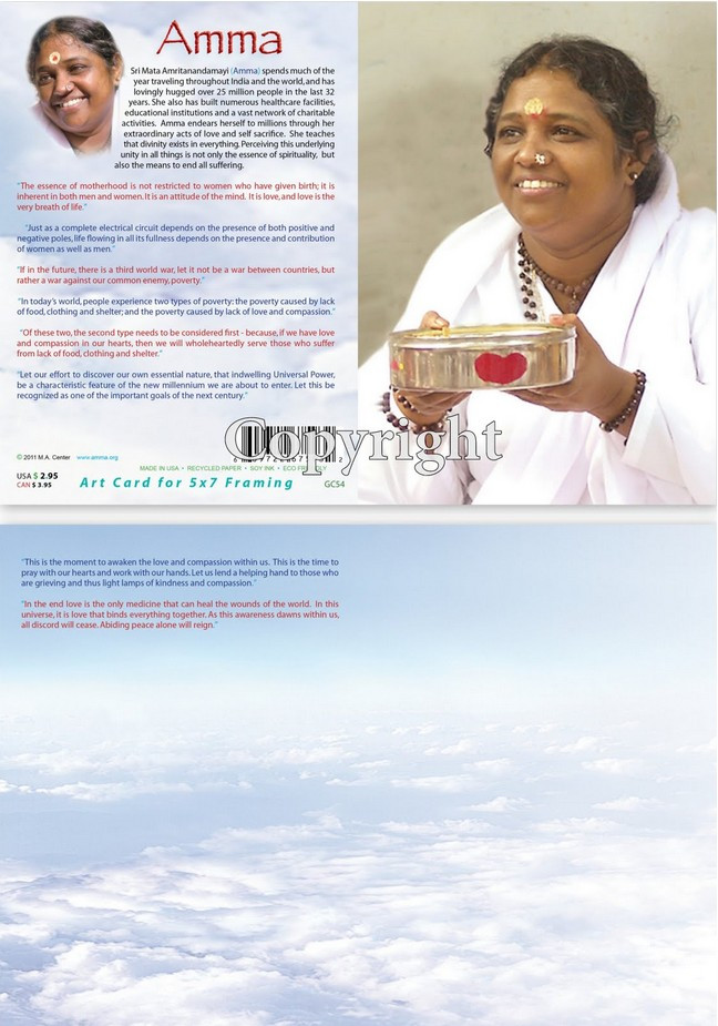 Spiritual Gift Shop: Amma Photos