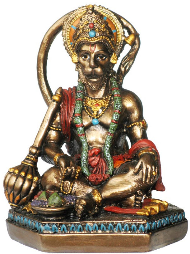 Statue - Hanuman Sitting - Inner Path