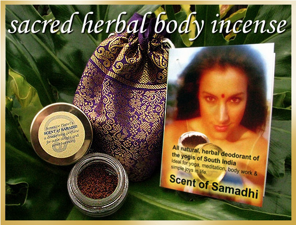 Scent of Samadhi - Sacred Herbal Body Incense - Inner Path