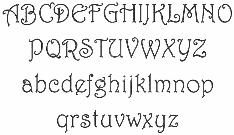 Monogram Styles & Fonts