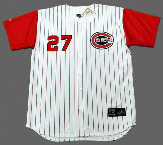 PETE ROSE | Cincinnati Reds 1963 Home Majestic Throwback Baseball Jersey