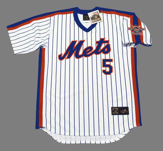 David Wright Jersey - 1986 New York Mets Cooperstown Home Baseball Jersey