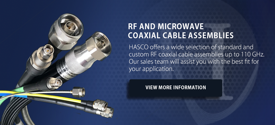 RF Cable Assemblies | RF Termination | RF Attenuators | HASCO Components
