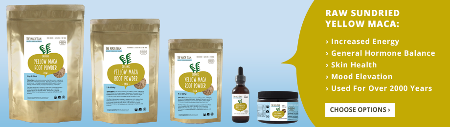 Raw Maca | Yellow Maca | Macaroot | The Maca Team