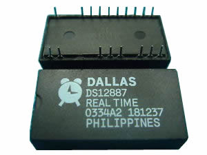 Dallas DS12887A Battery for Real Time MK48T87AB - OEC12C887A