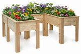 Elevated Garden Planters - Naturalyards.com