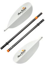 Aquabound Manta Ray 4pce Hybrid White Paddle with Snap button ferrules ...