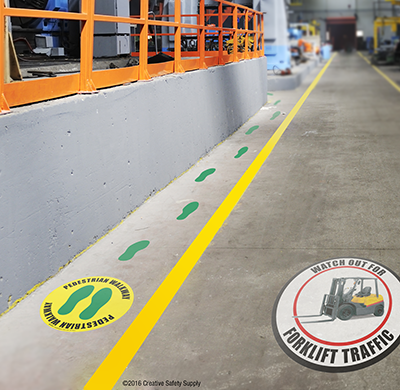 Floor Marking Shapes - CreativeSafetySupply.com