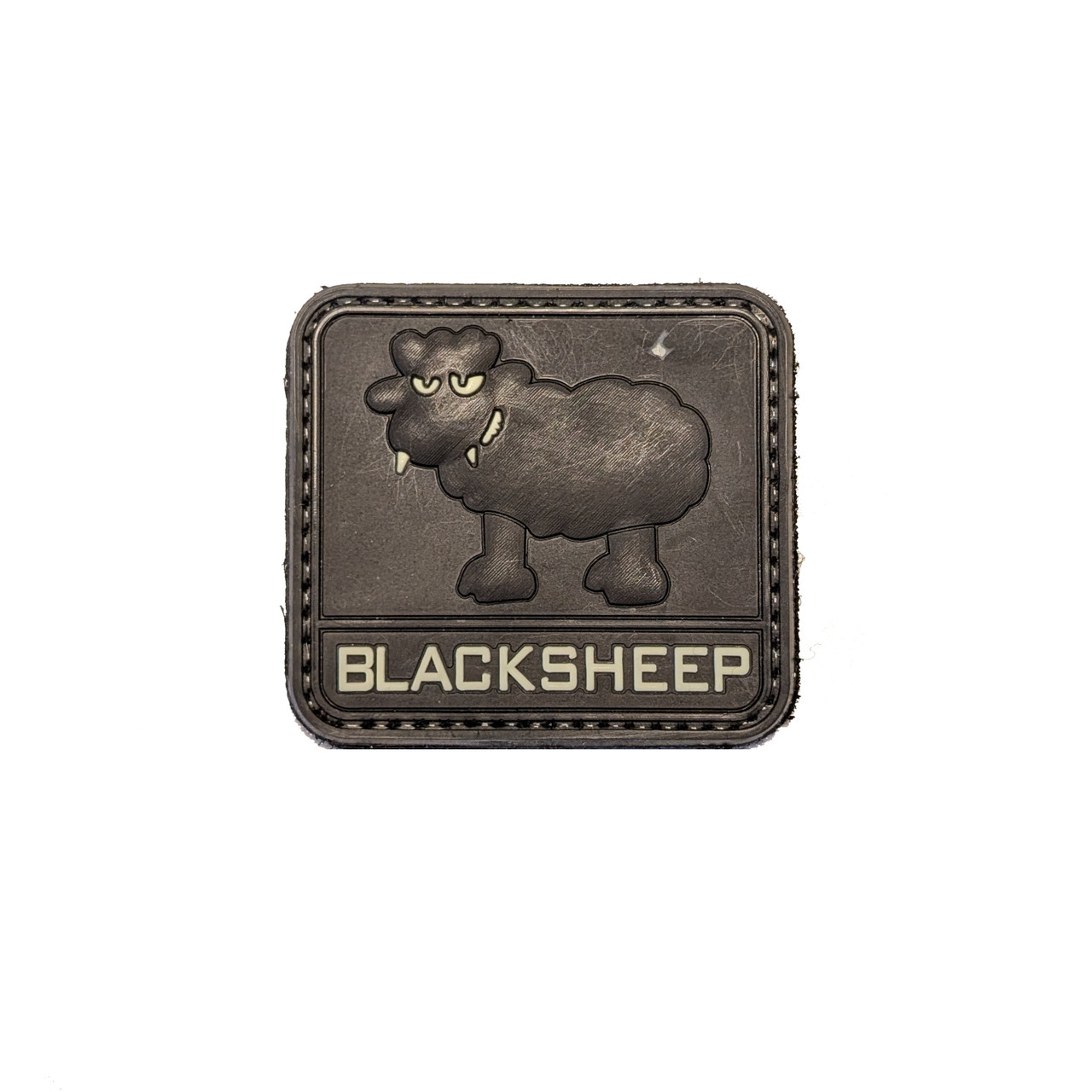 PVC Morale Patch - Black Sheep - GLOW - Tactical Innovations Canada