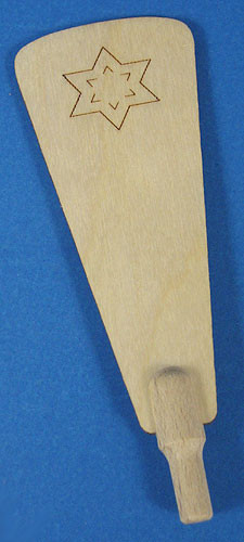 Pyramid Star Paddle 95mm x 35mm | ChristKindl-Markt German Gifts