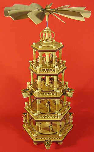 5 Level German Christmas Pyramid