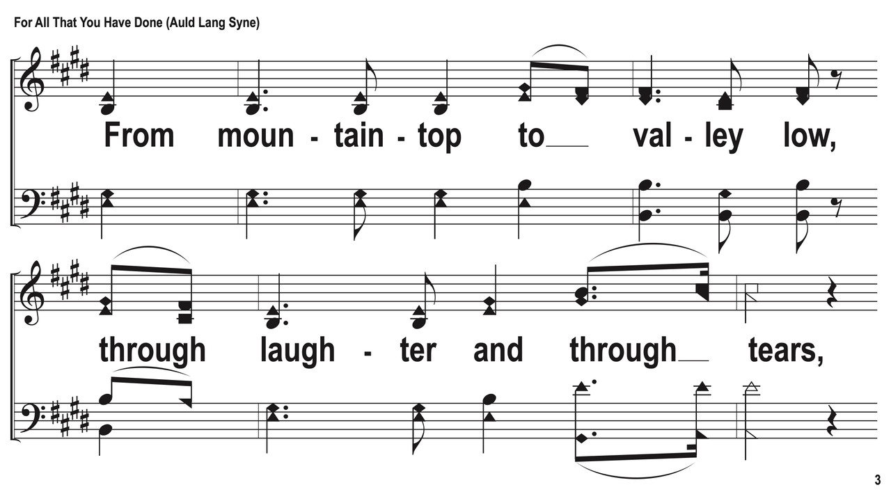 For All That You Have Done (Song Slides) - fearless4You.com