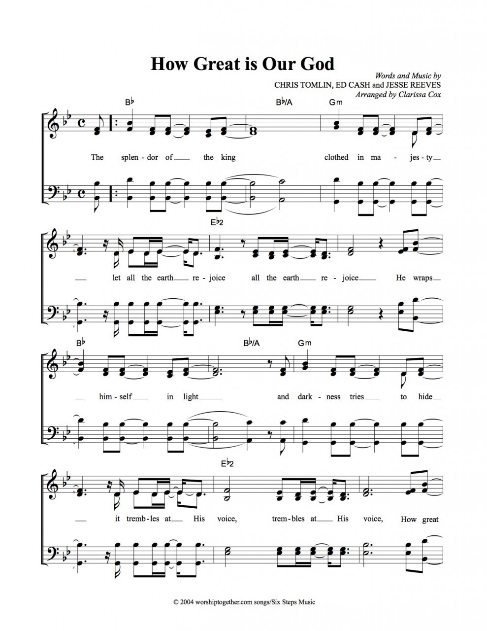 How Great is Our God - fearless4You.com