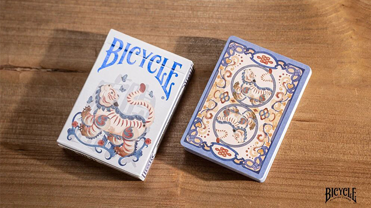 Bicycle Mascot (Tiger Sniffs the Rose) Playing Cards - Big Guy's Magic ...