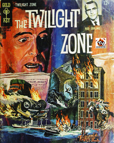 The Twilight Zone Rod Serling Comic Book Art 12x18 Poster The Movie Store