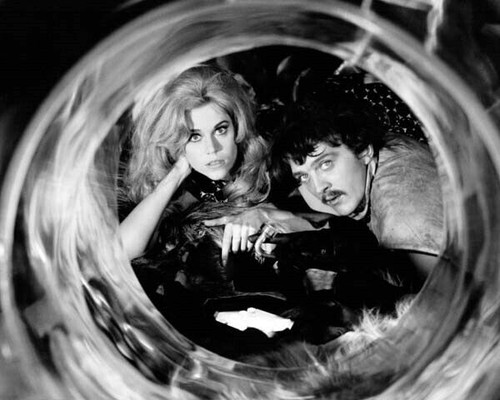 Barbarella 1968 Jane Fonda David Hemmings in scene together 8x10 inch ...