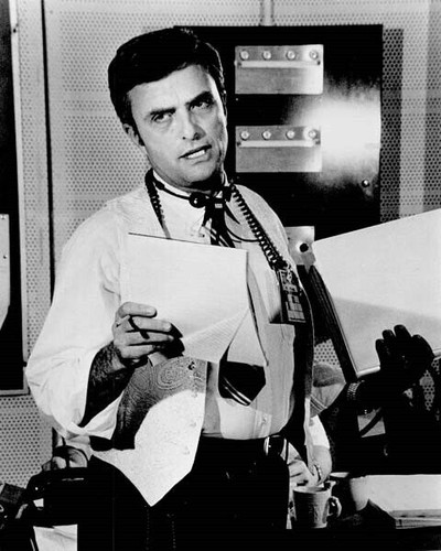 Ed Nelson as flight director 1974 Houston We'Ve Got A Problem TV 8x10 ...