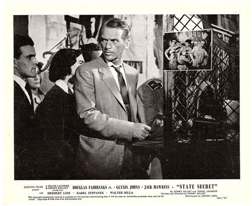 State Secret 1950 Douglas Fairbanks Jnr looks dapper in this scene 8x10 ...