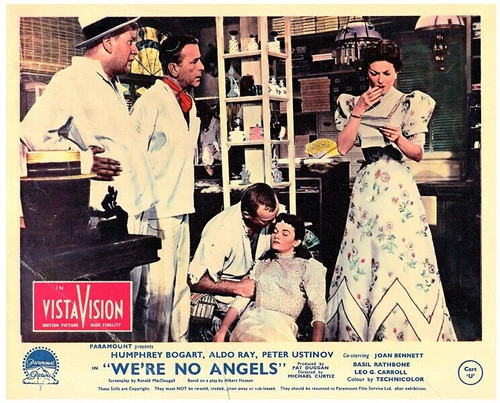 We're No Angels Bogart Ray Ustinov Joan Bennett Gloria Talbott 8x10 ...