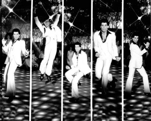 Saturday Night Fever John Travolta as Tony in dance sequences 8x10 inch ...