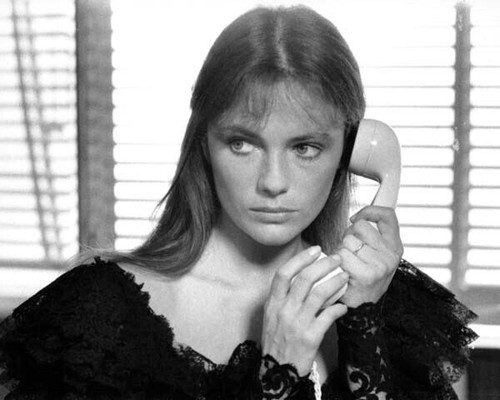 Day For Night 1973 Jacqueline Bisset holding telephone 8x10 inch photo ...