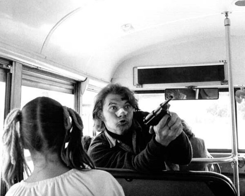 Dirty Harry 1971 Andrew Robinson as crazed Scorpio in school bus 8x10 photo - The Movie Store
