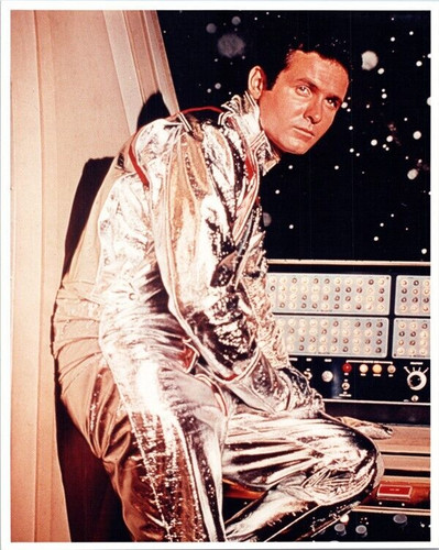 Lost in Space Mark Goddard as Don West in silver suit on Jupiter 2 8x10 ...
