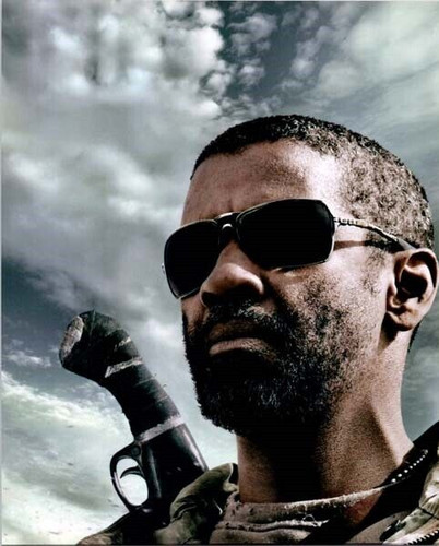 Denzel Washington close-up portrait 2001 The Book of Eli 8x10 inch ...