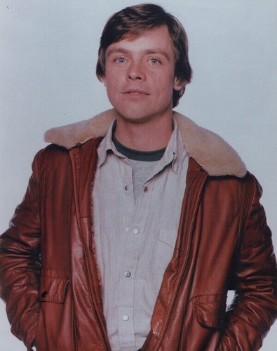 Mark Hamill Star Wars Skywalker 1970's portrait in leather jacket 8x10 ...