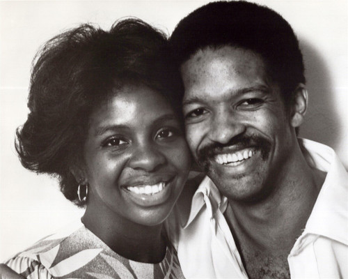 Pipe Dreams 1976 movie Gladys Knight & Barry Hankerson smiling 8x10 ...