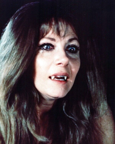 Ingrid Pitt bares her fangs as Mircalla The Vampire Lovers 8x10 photo ...