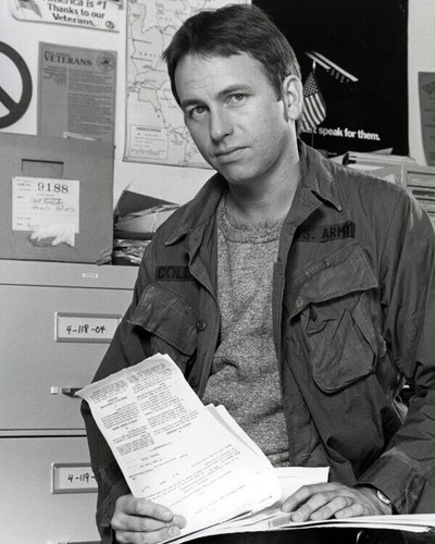 John Ritter in U.S. Army jacket 1986 TV movie Unnaturel Causes 8x10 ...