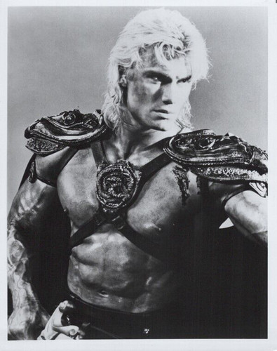 Dolph Lundgreen beefcake Masters of the Universe portrait vintage 8x10 ...