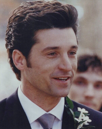 Patrick Dempsey handsome pose in wedding suit vintage 8x10 inch photo ...