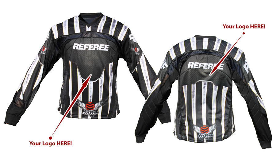 Paintball Assassin - Ref Jersey - White - Paintballshop.com