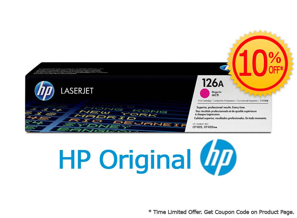 Buy Original HP 126A Magenta Toner Cartridge (CE313A) | Free Express ...
